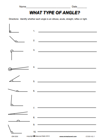 Angle Classification